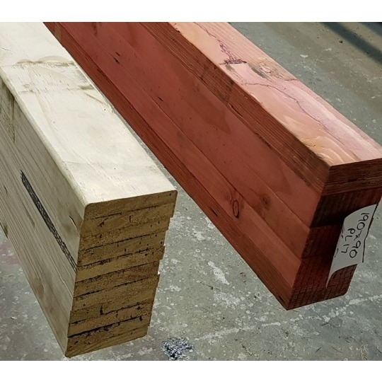 Homemade Glulam Beams - The Best Picture Of Beam